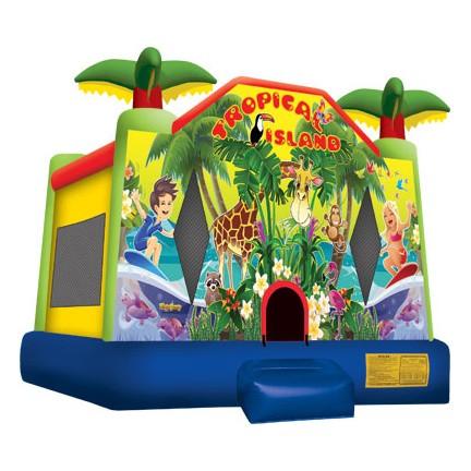 Palm Tree Bounce House - Jumpy Fun Bounce House Rentals